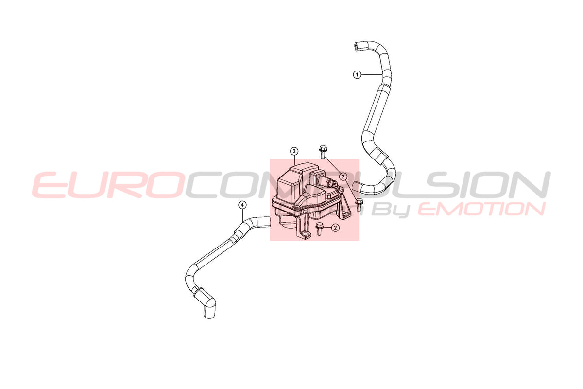 GENUINE FIAT AIR OIL SEPARATOR/PCV VALVE (FIAT 500 ABARTH/FIAT 500T ...