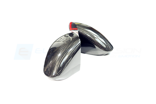 CARBON FIBER MIRROR COVERS (ALFA ROMEO GIULIA 2.0L & GIULIA 2.9L QV ...